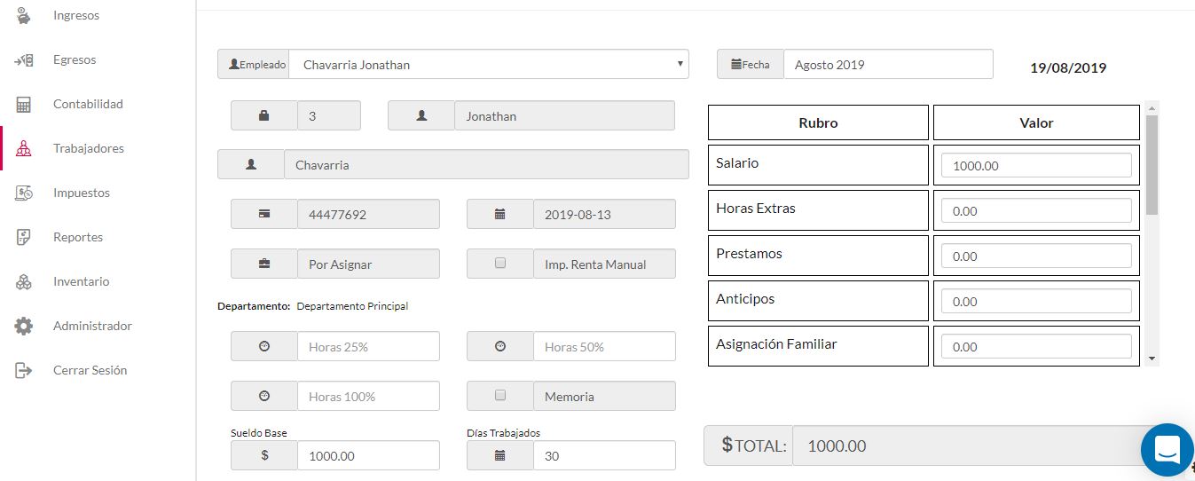 Dora tu contadora! - Capacidad de Dora.pe